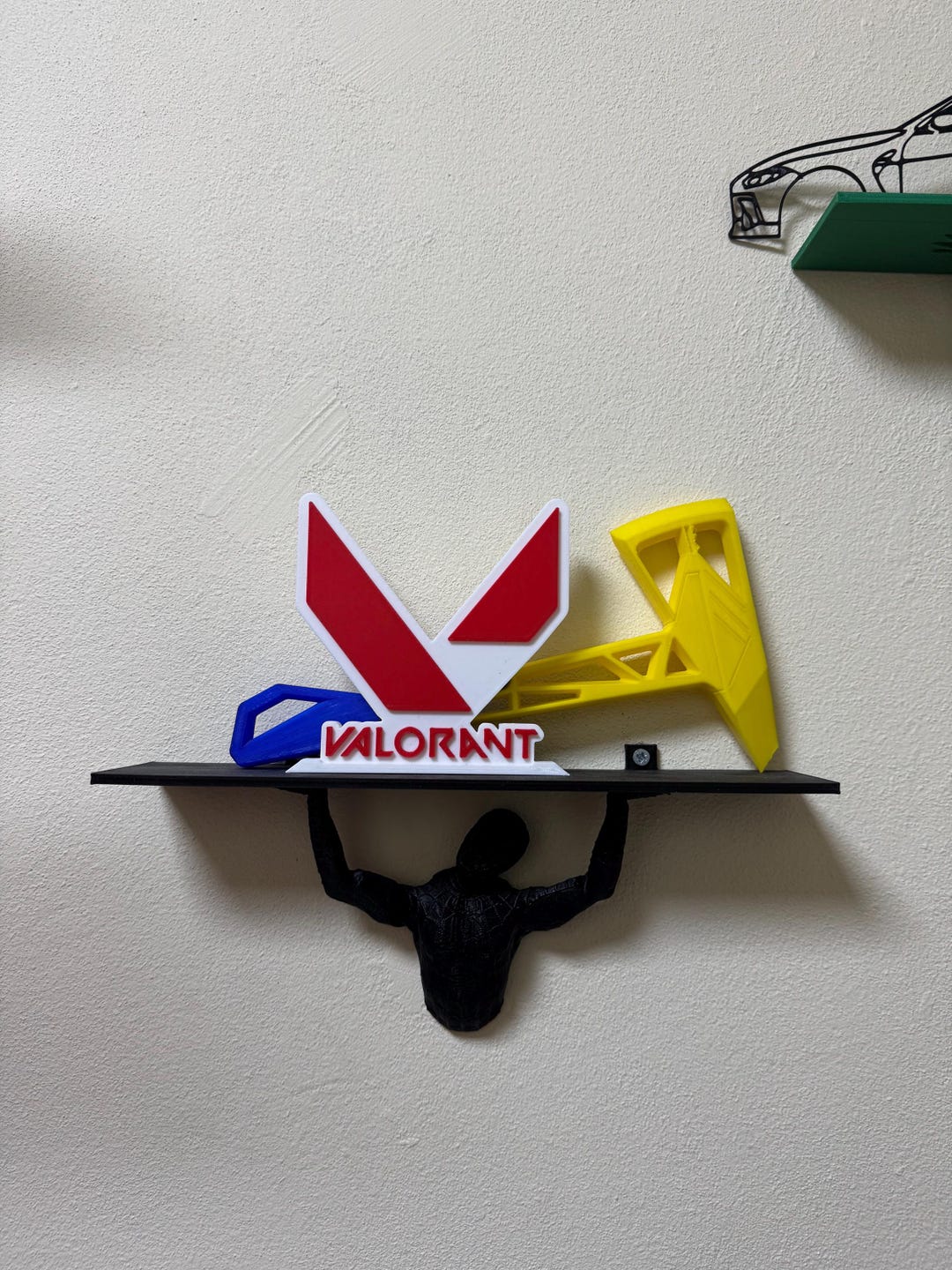 Valorant Logo Table Stand Multicolor - Etsy
