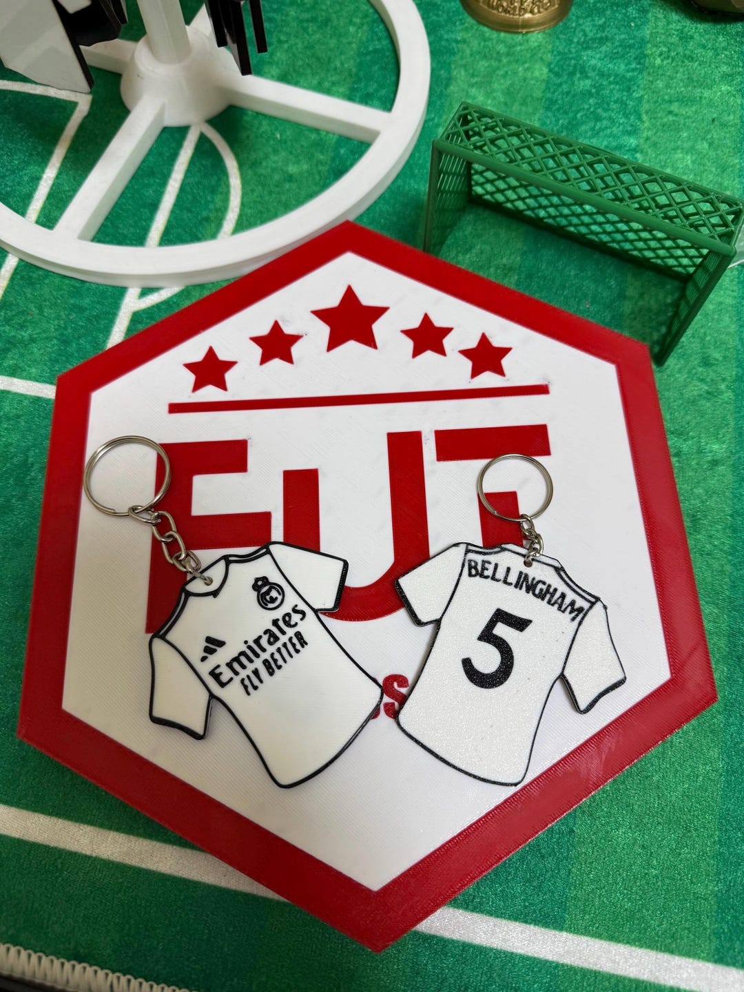 Jude Bellingham Real Madrid Jersey Keychain Jude Bellingham Keychain - Etsy