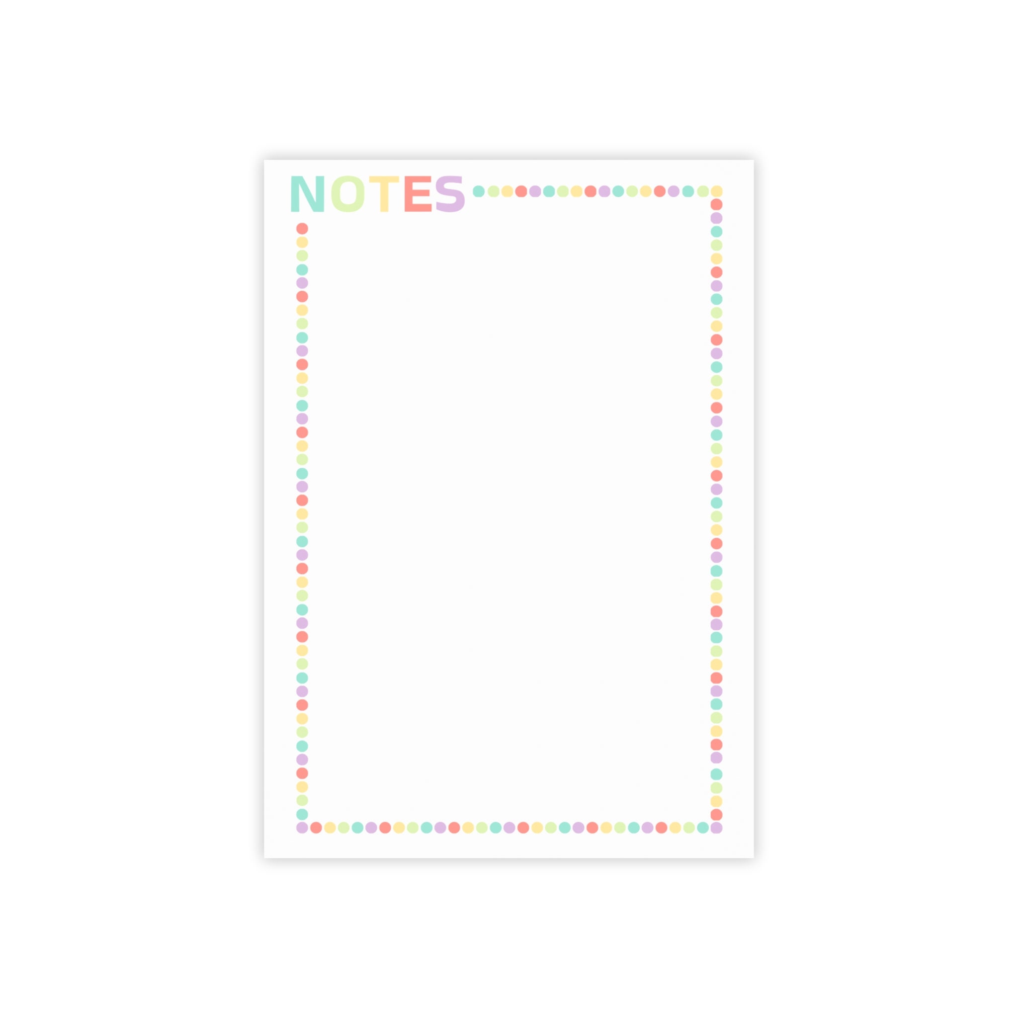 Poke-a-dot Notes Sticky Notes, Post it Notes, Cute Stationery, Employee ...