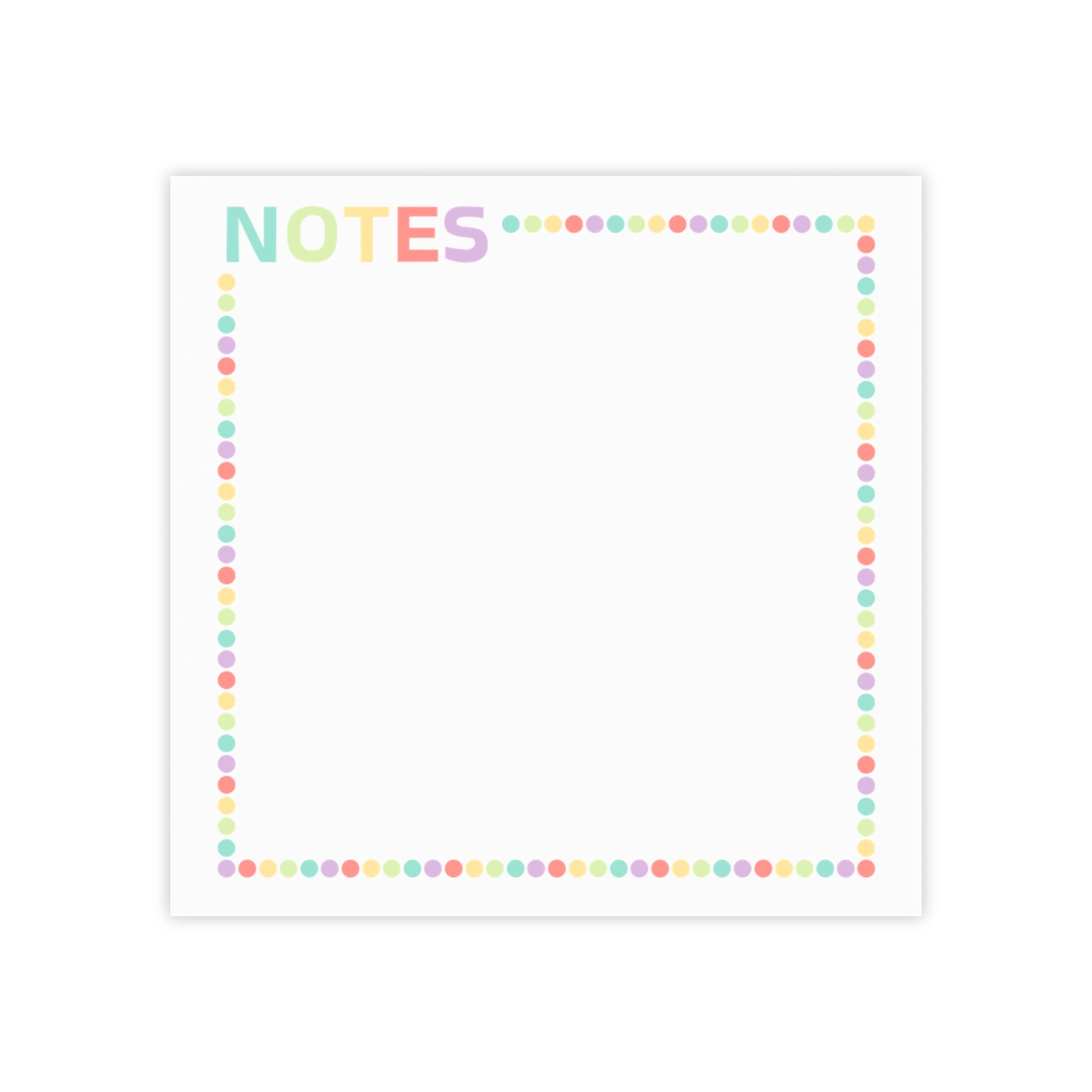 Poke-a-dot Notes Sticky Notes, Post -it Notes, Cute Stationery ...
