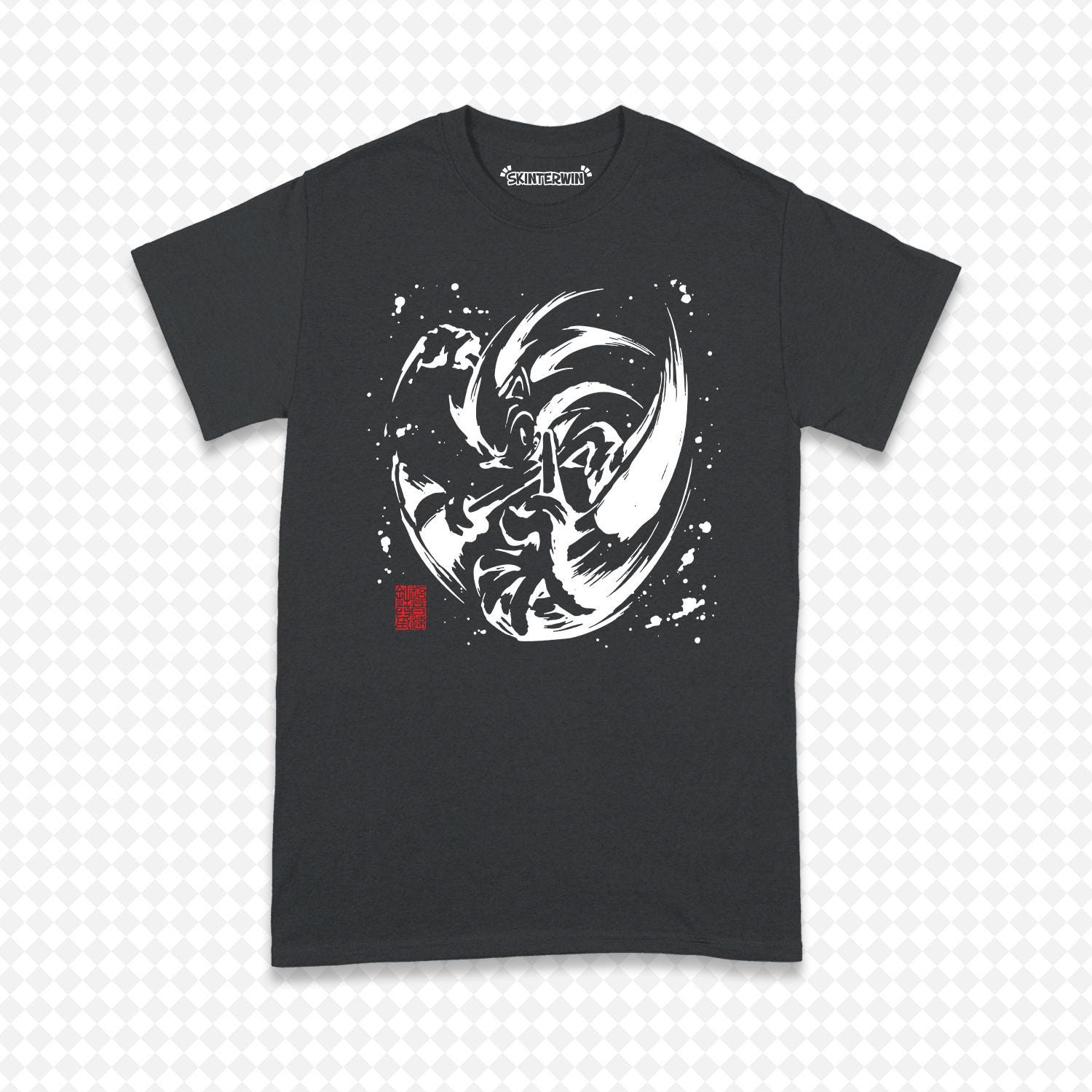 Sonic the Hedgehog – Ink Spin | Sumi-e Collection | Game Legacy T-shirt ...