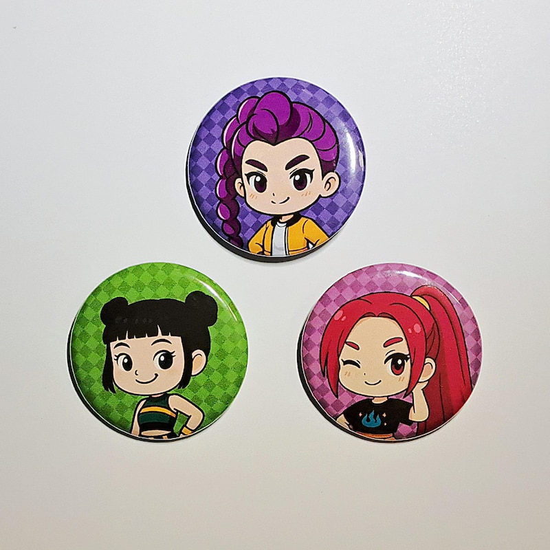 Huntrix Chibi - Etsy