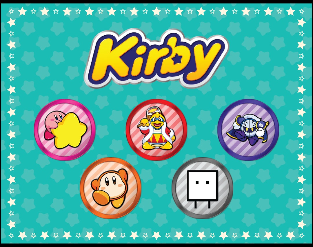 Kirby Series 1 FREE Qbby Coin NFC Coin Set Nintendo Switch, Wii U, 3DS ...