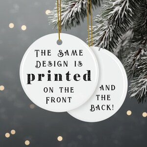 Panda Ceramic Ornament, Embroidery Inspired Design, Cute Holiday Decor ...