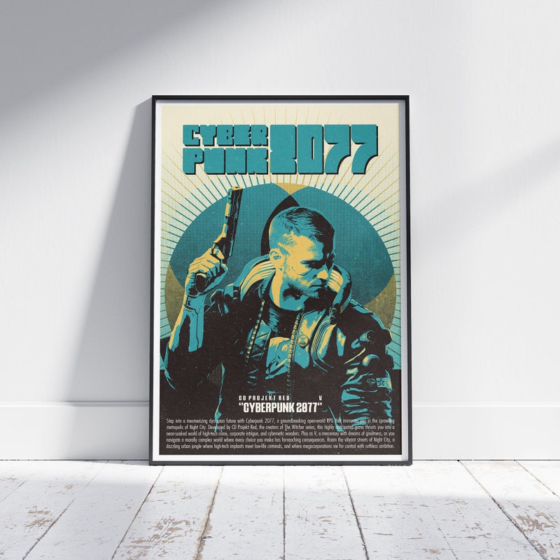 Cyberpunk 2077 Poster - Etsy