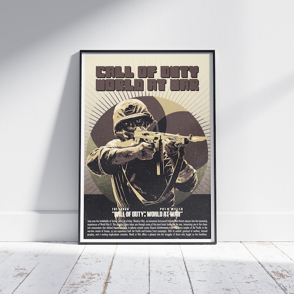 Call of Duty Decor - Etsy