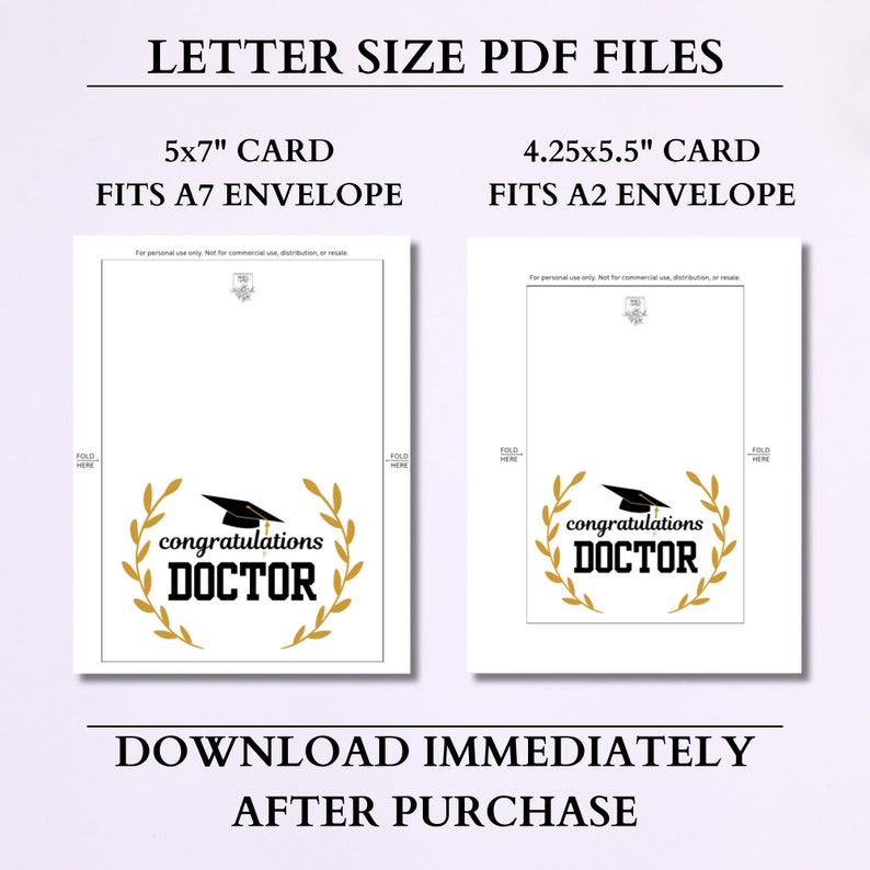 PHD Doctor Printable Graduation Card, College/university Graduation ...