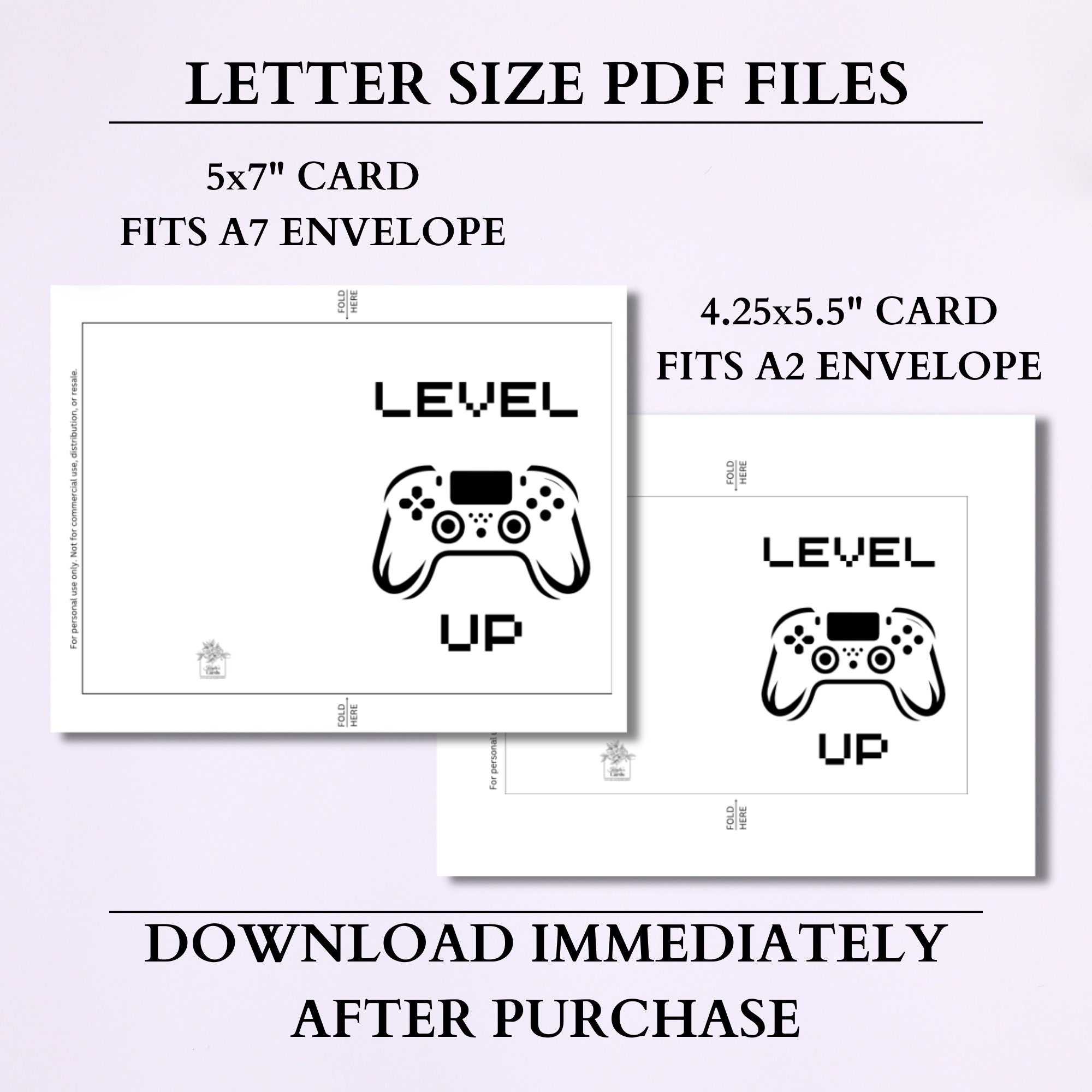 Gamer Birthday Card, Simple Printable Gaming Level up Card, Bday Card for Gaming Boys, Girls ...