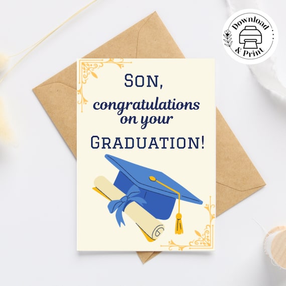 High School Printable Graduation Congratualations Cards Free