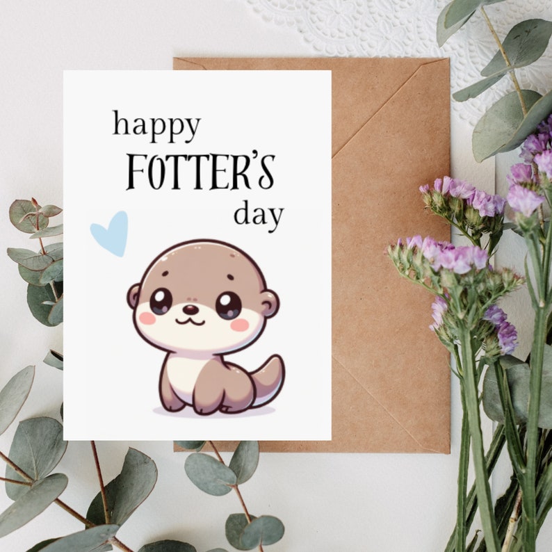 Printable Father's Day Cards, Happy Fotter's Day Card, Punny Play on ...