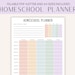 Homeschool Planner | Assignment Tracker | Academic Planner | Homeschool ...