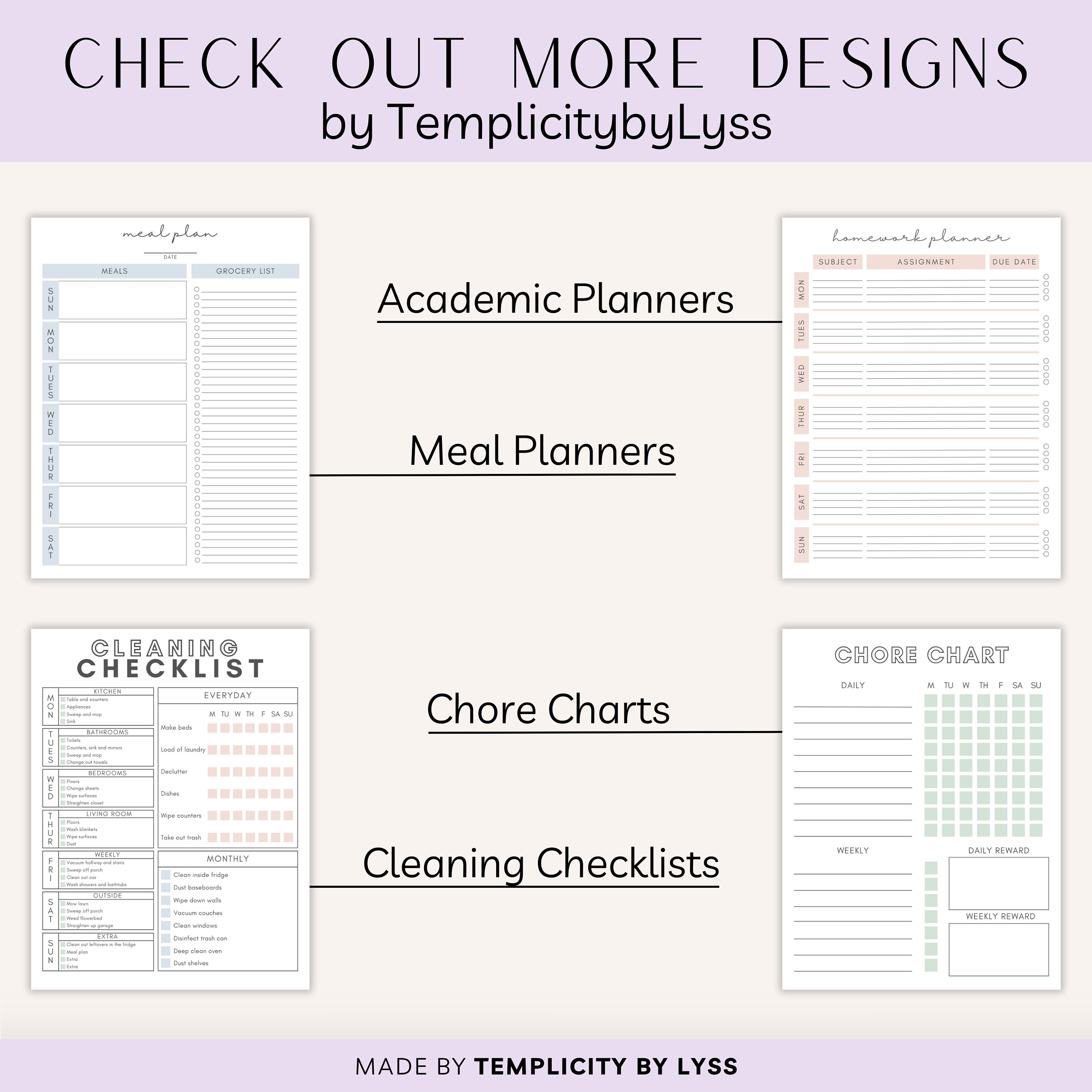 Homeschool Planner | Assignment Tracker | Academic Planner | Homeschool ...