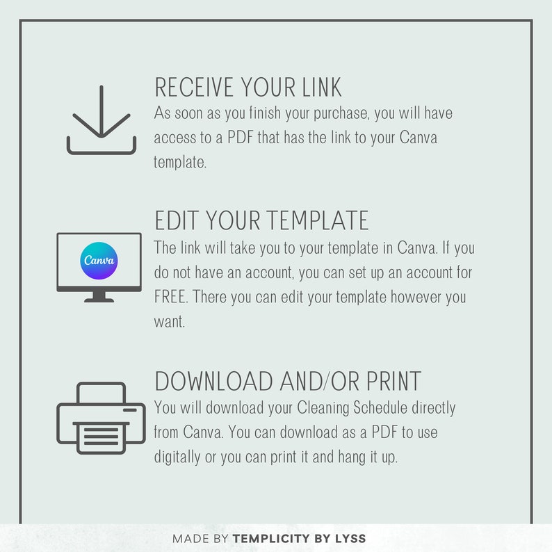 Cleaning Schedule, Weekly Cleaning Checklist, Family Chore Chart ...