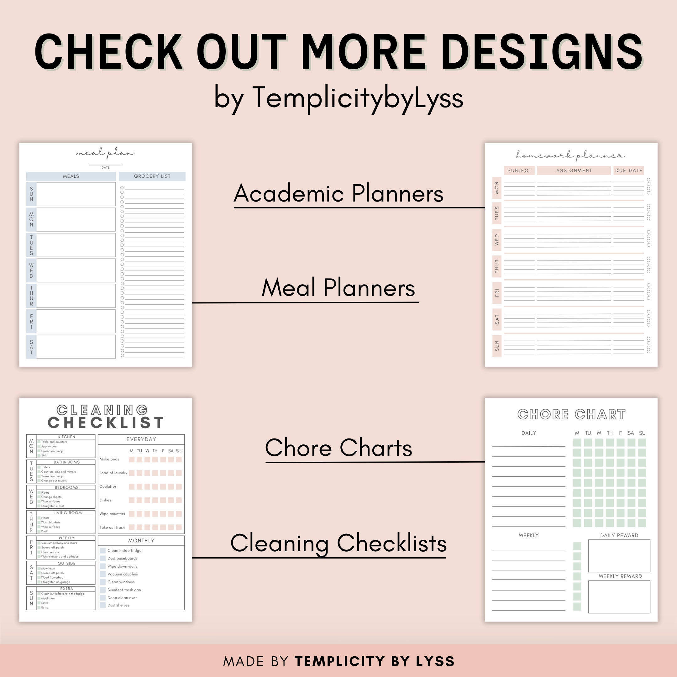 Homeschool Planner | Assignment Tracker Printable | Academic Planner ...