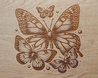 Robin Bird, Lightburn PNG, Lightburn File, Laser Engraving Digital ...