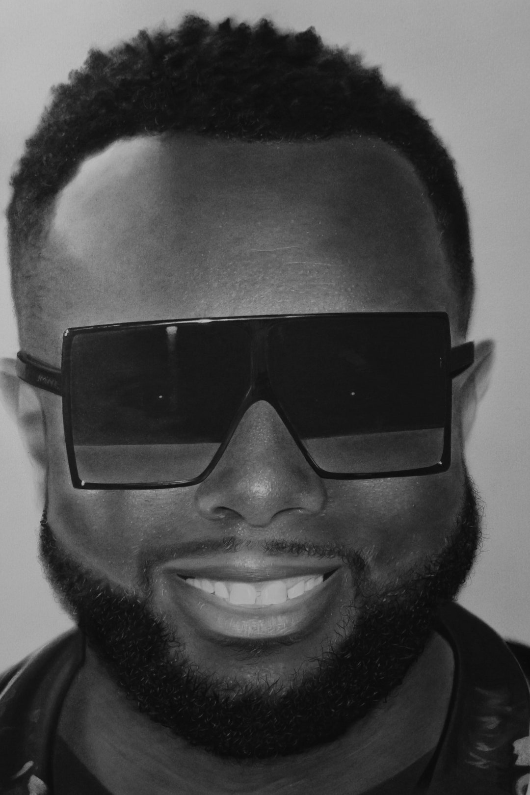 Gims Portrait Drawing - Etsy