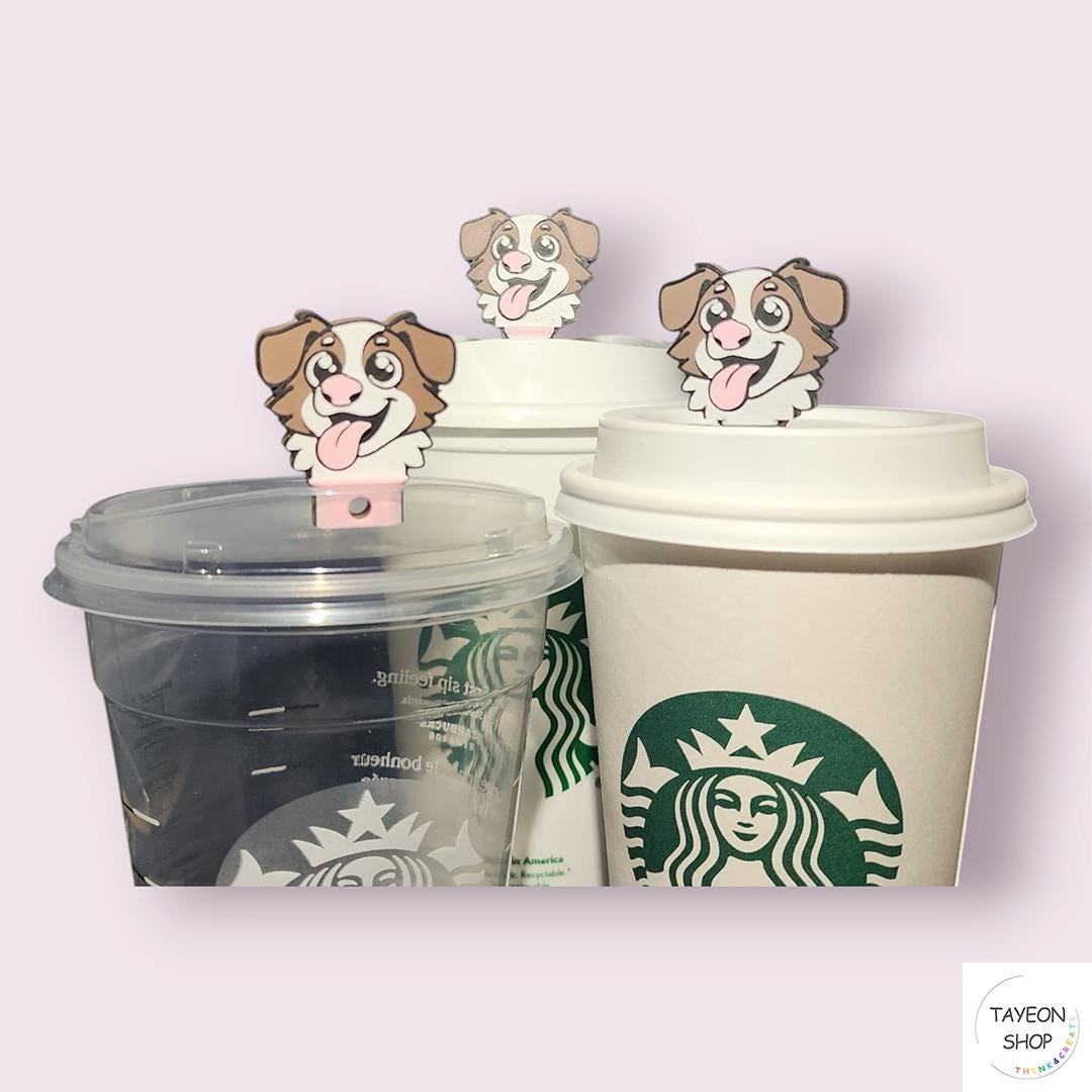 Starbucks Stopper-happy Puppy by Tayeonshop - Reusable/togo Hot/iced ...