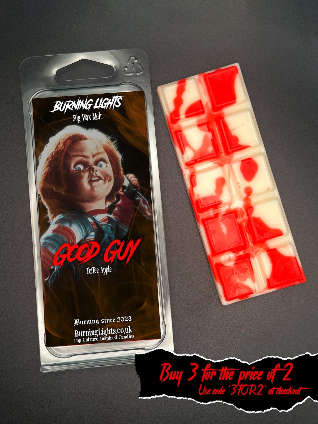 Good Guy, Chucky Inspired Character Wax Melts - Etsy