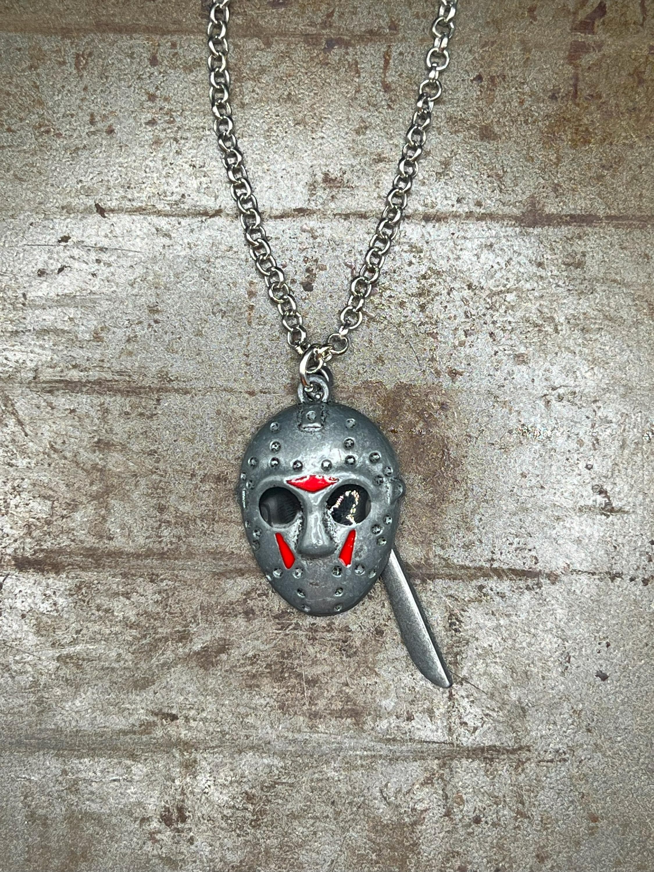 Jason Pendant Necklace, Friday the 13th - Etsy