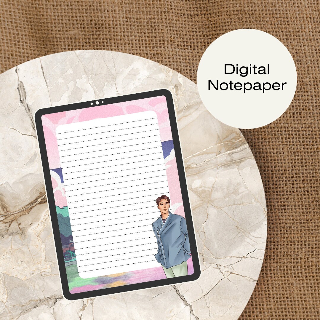Digital Downloadable A4 Lined Notepad Fast Delivery and - Etsy