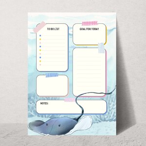 Printable Stationary, Digital Note Paper, Note Taking Template, Letter ...