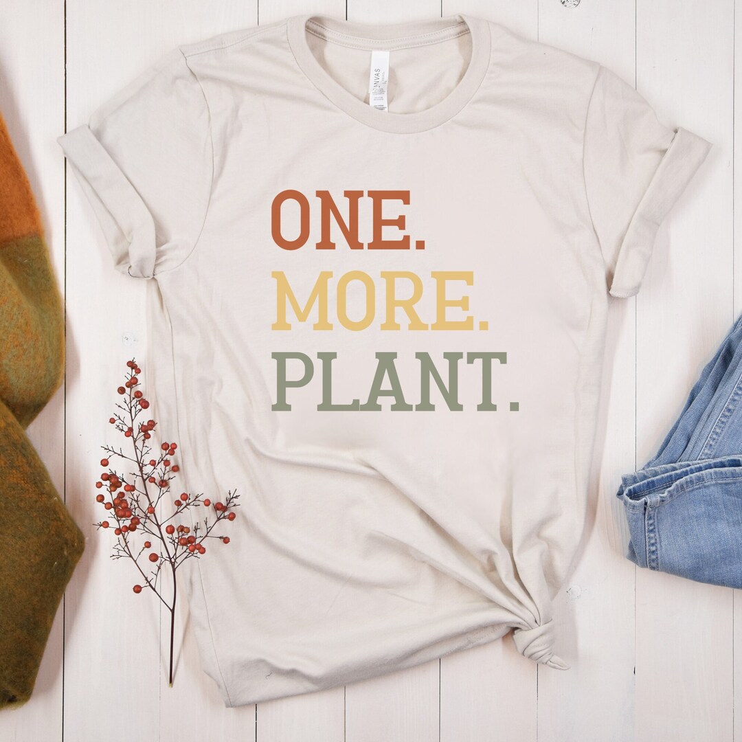 Una camisa de planta más, camisa de jardinería, camisa de naturaleza de ...
