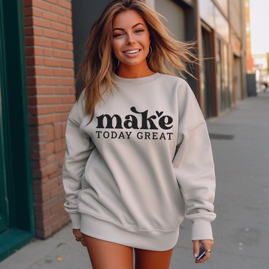 Positive Affirmation, Self Care Gift, Inspirational Sweatshirt, Mental ...