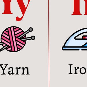 English Alphabet Cards for Study Set of 13 Engaging Kids Learning Cards ...