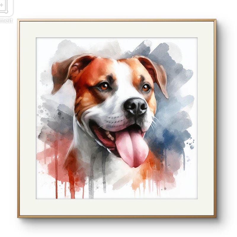 Amstaff Art - Etsy