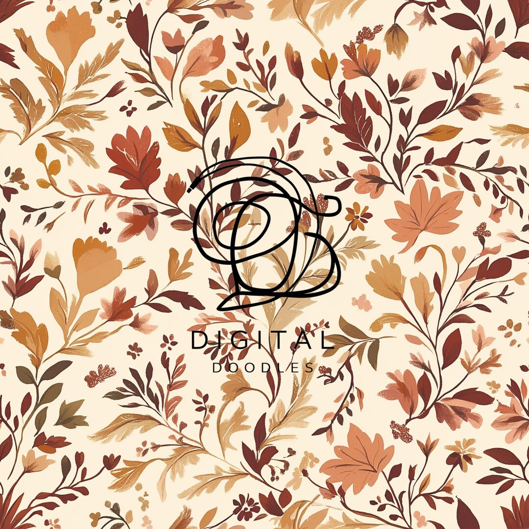Fall, Autumn, Wallpaper, Digital Paper, Scrapbook Papers Seamless ...