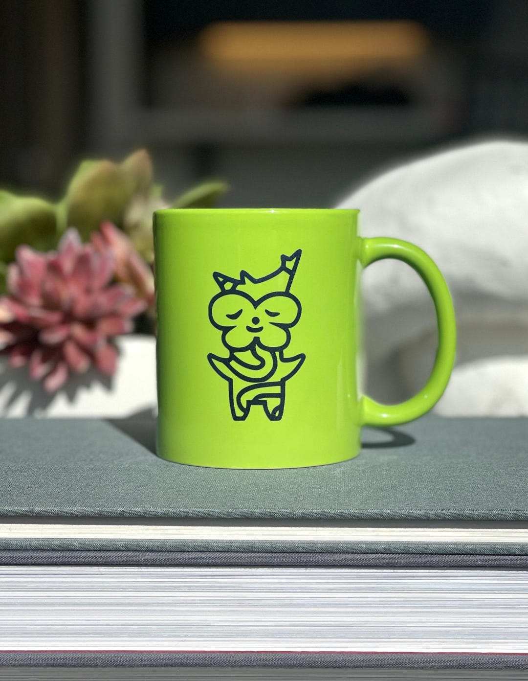 Cute Korok Coffee Mug Engraved Tea Cup, Legend of Zelda Breath of the ...