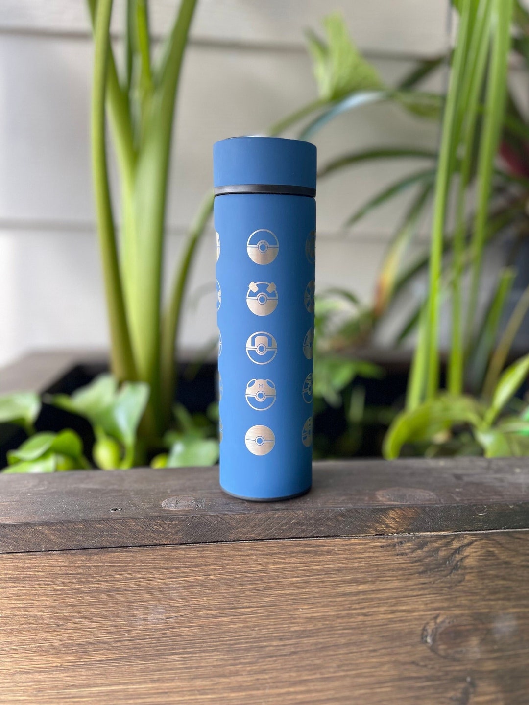 Modern Pokemon Coffee Tumbler pokeball Water Bottle Tea Infuser ...