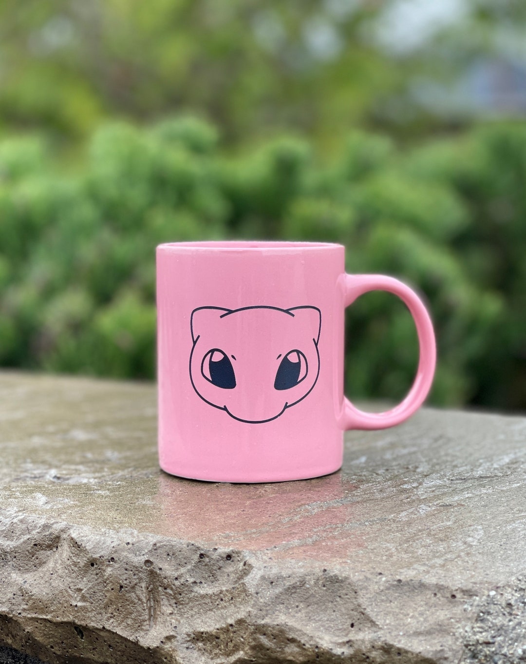Cute Mew Pokemon Engraved Mug Microwave Dishwasher Safe, Legendary ...