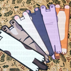 Long Cat & Dog Bookmarks - Etsy