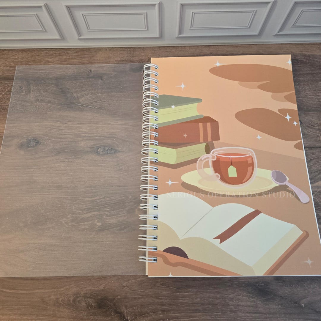 Cozy Bookish Reusable Sticker Book - Etsy