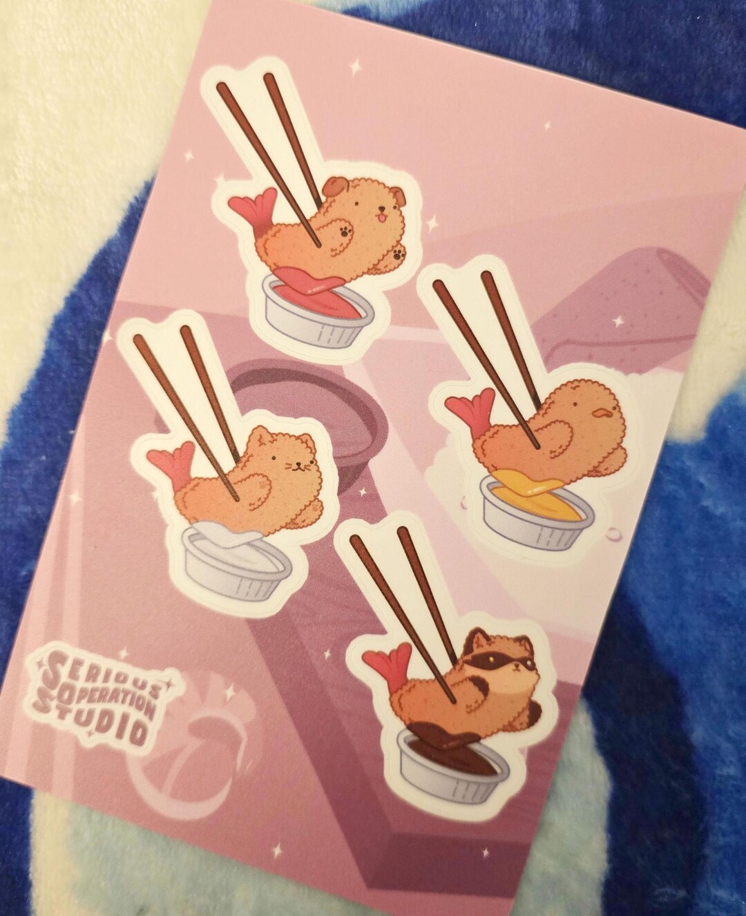 Little Dippers Vinyl Sticker Sheet - Etsy