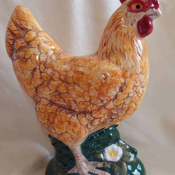 Ceramic Chicken - Etsy