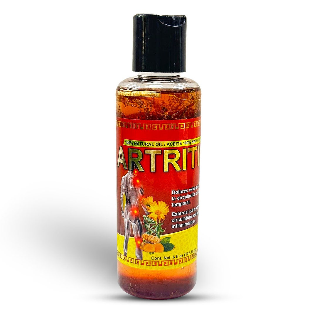 Arthritis Oil 6 Fl Oz 177.44ml Aceite Artritis Aceite Natural Para Uso ...