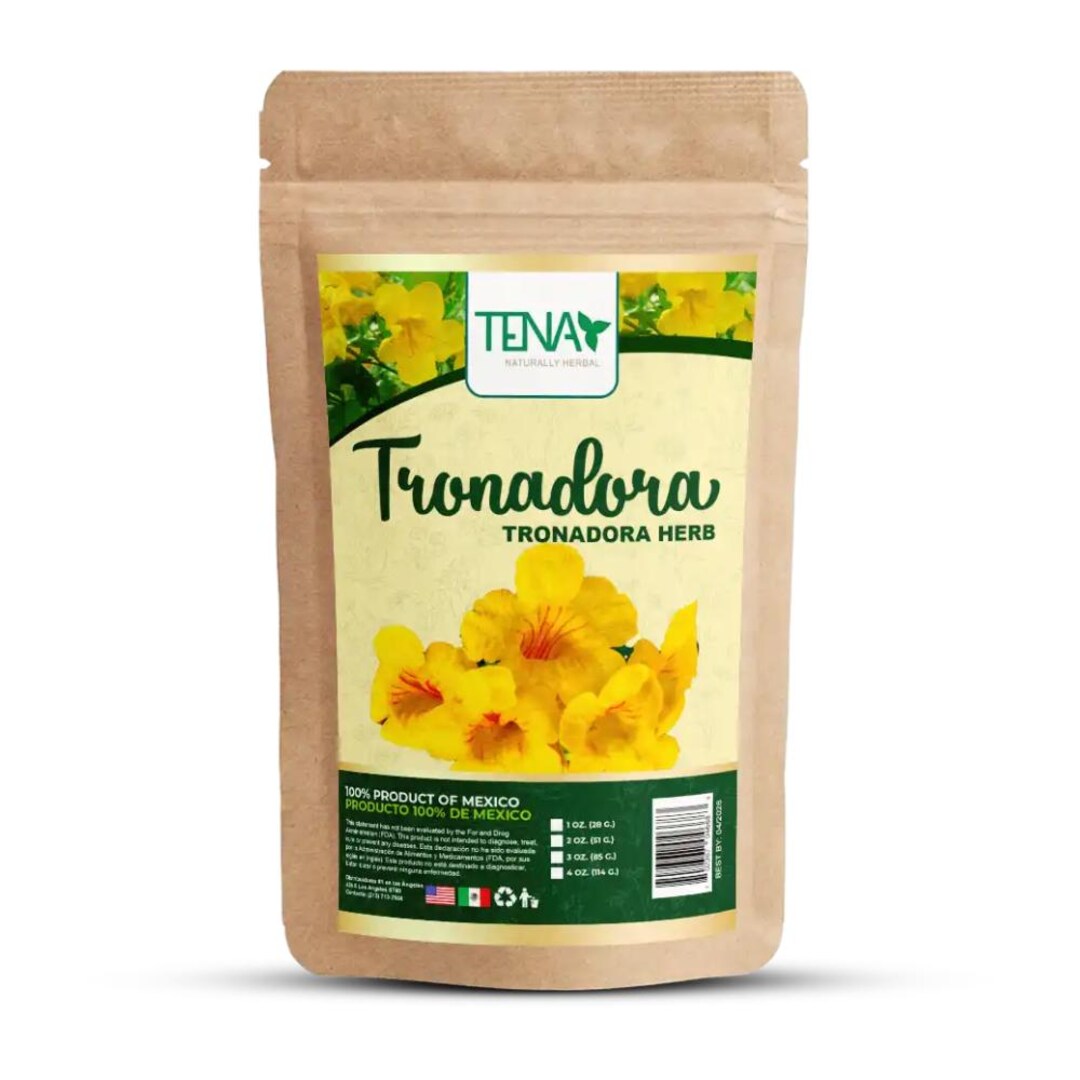 Hierba Pura Tronadora Natural Tea/infusion 4 Ounces - Etsy