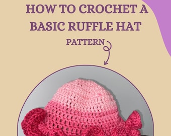 Crochet Curly (ruffle) Hat Pattern - Etsy