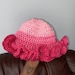 Basic Ruffle Hat Pattern - Etsy