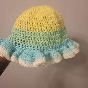 Basic Ruffle Hat Pattern - Etsy