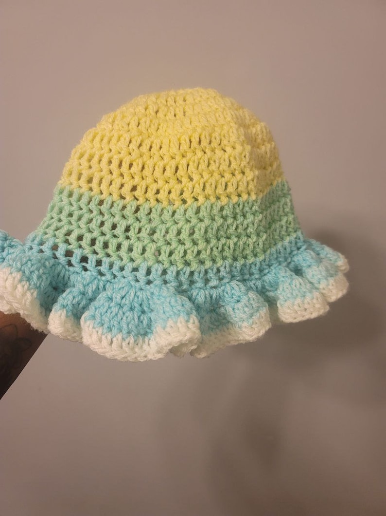 Basic Ruffle Hat Pattern - Etsy