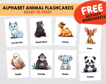 ALPHABET Fruits and Vegetables Flashcards • Flashcards for Kids • 26 ...