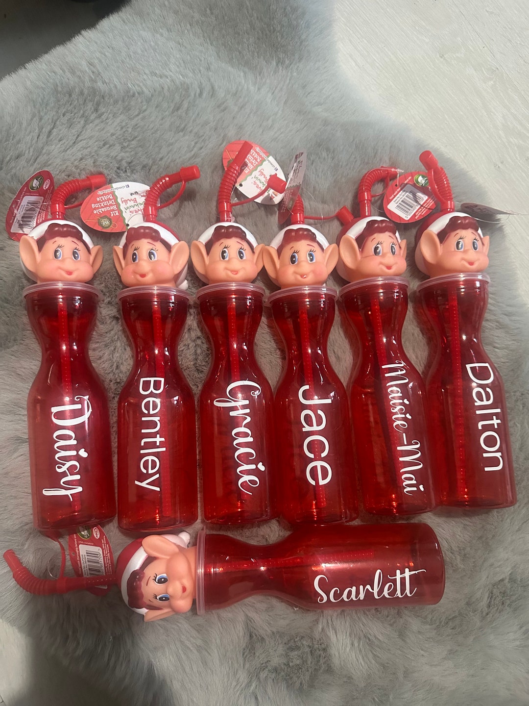 Christmas Elf Bottle - Etsy