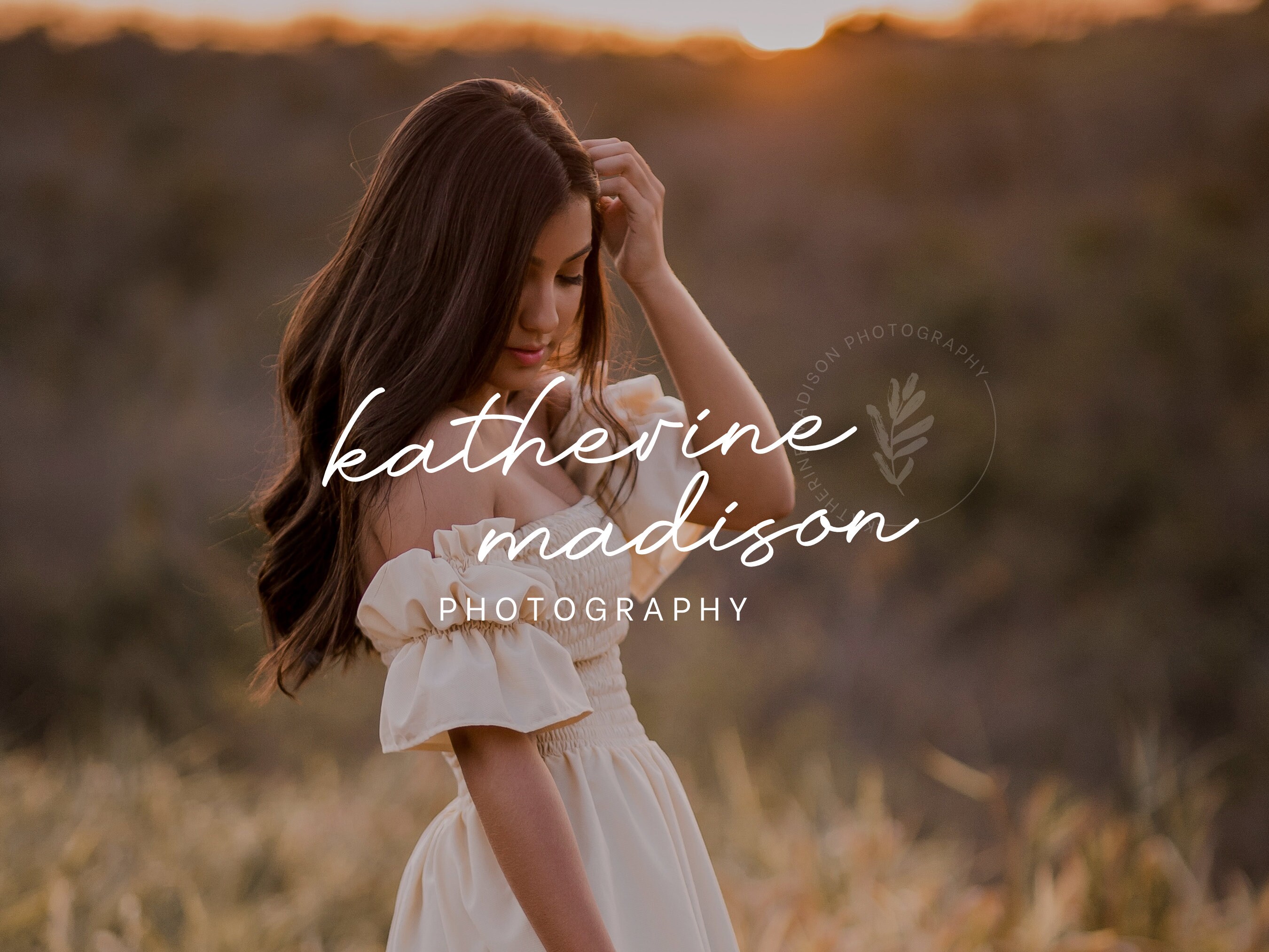 Premade Watermark Logo Photography Logo Instant Download Minimalist ...