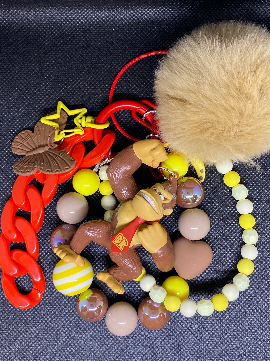 Donkey Kong Keychain - Etsy