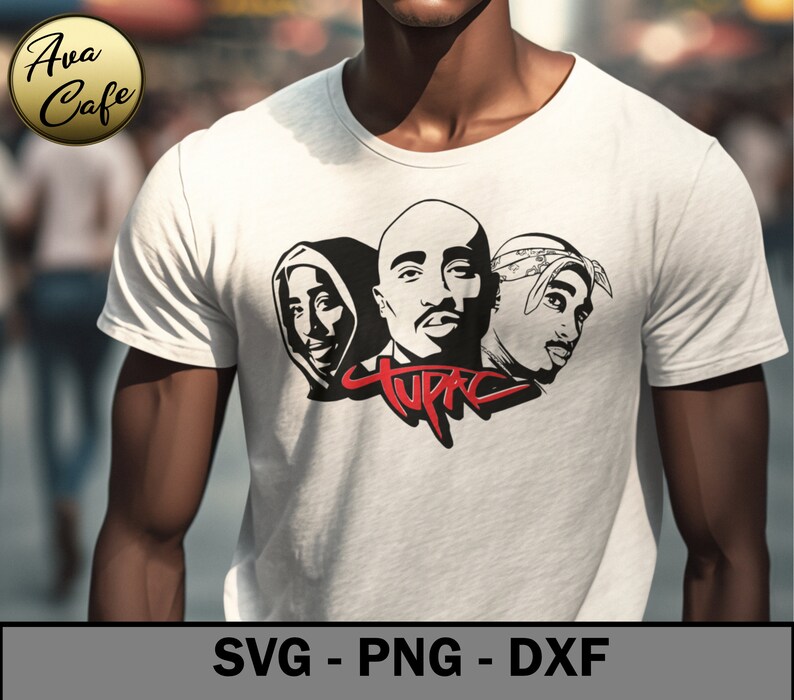 Tupac mega paquete Svg Dxf Png, Cricut, Silhouette Cameo Cut Ready ...