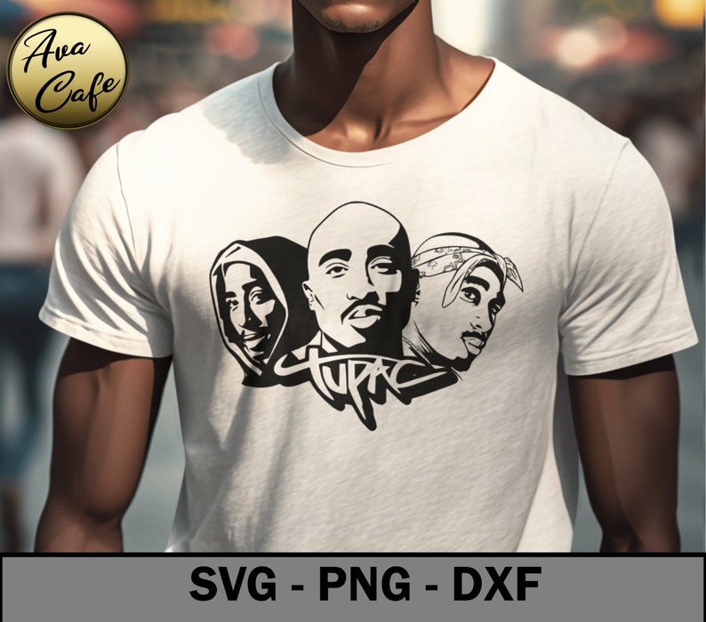 Tupac Mega Bundle Svg Dxf Png, Cricut, Silhouette Cameo Cut Ready Files ...
