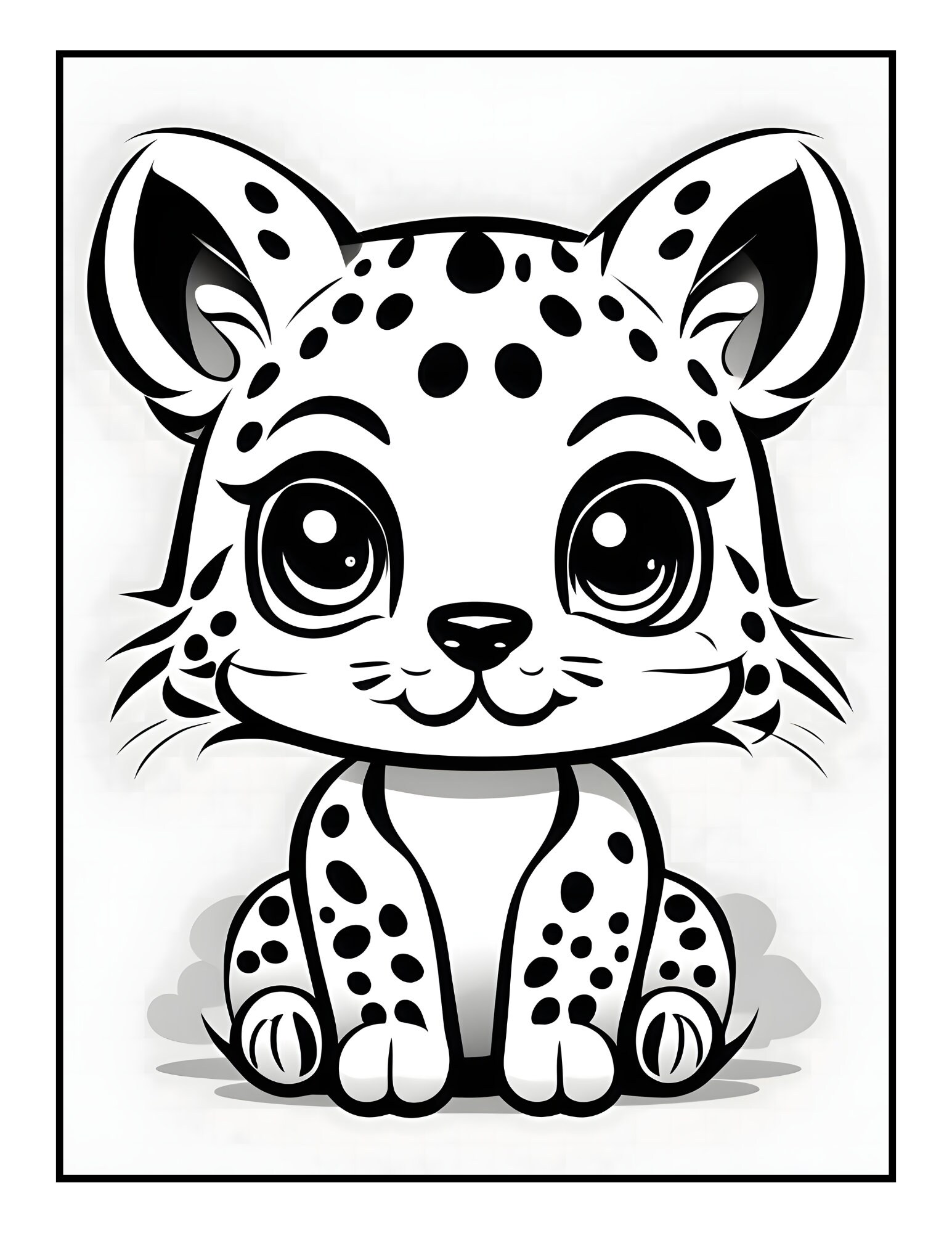 60 Coloring Pages, Animals, for Kids. - Etsy